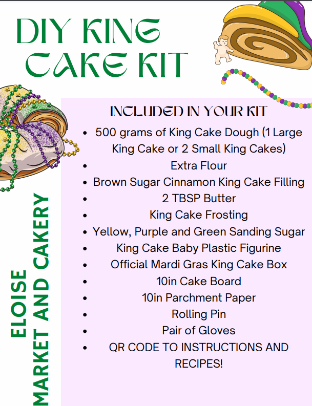 Make Your Own King Cake Kits Near Me in Baton Rouge | Eloise Market and ...